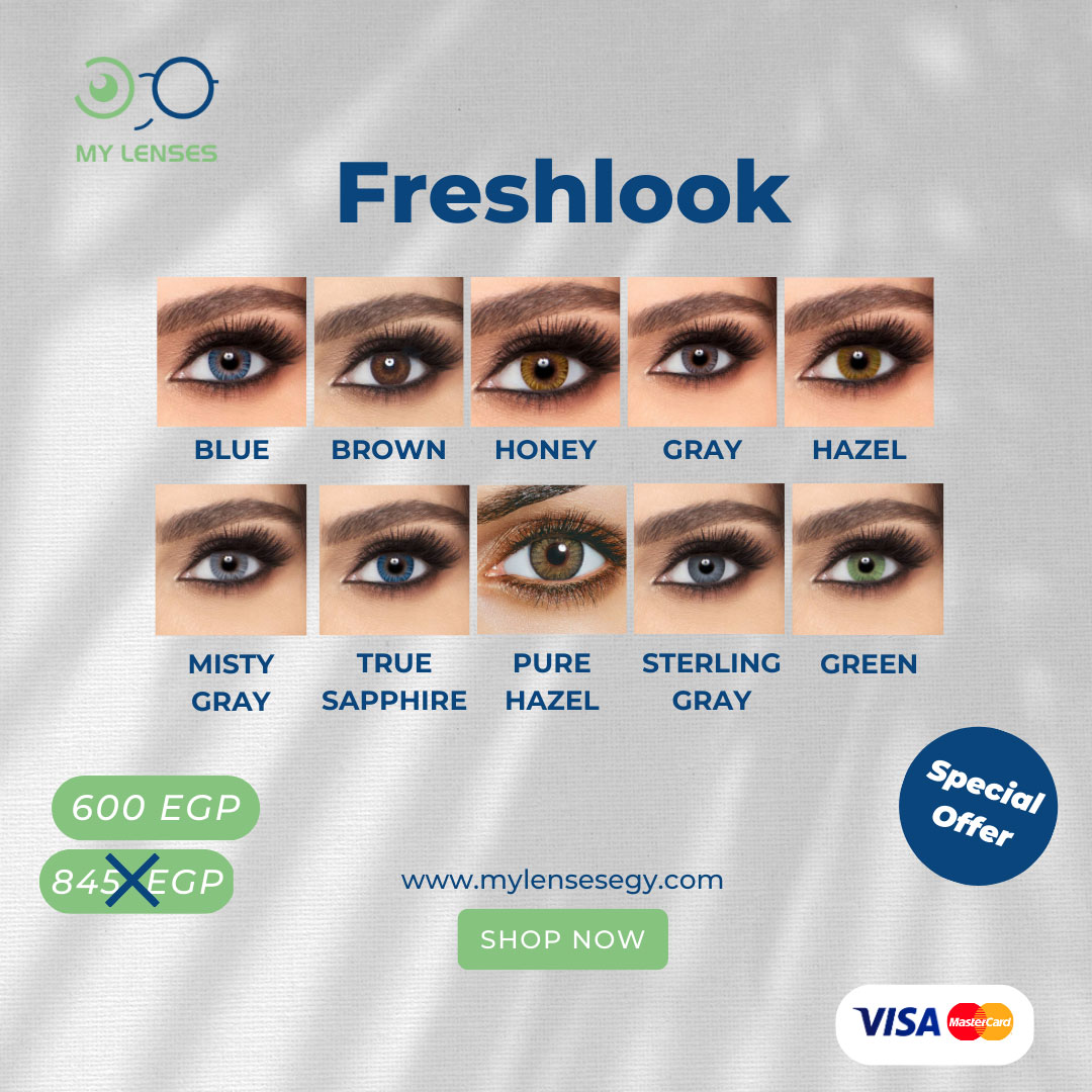 Freshlook Collection - Colored Lenses - My Lenses Egy